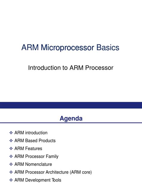 arm basics pdf arm architecture computer architecture