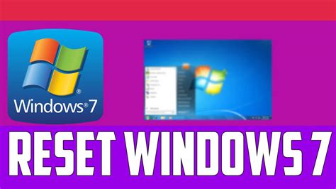 Tricks Mania How To Reset Windows 7 Pclaptops Without