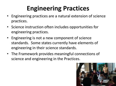 Ppt Scientific And Engineering Practices In The Framework And Next