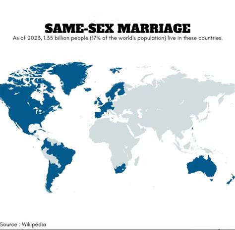 Countries Where Same Sex Marriage Is Legal R Mapporn