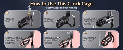 Male Chastity Cage Sex Toys Lightweight Chastity Device With 8 Size