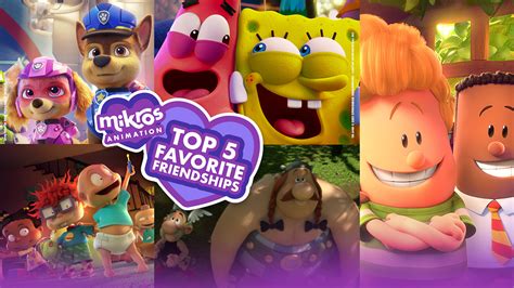 Our Top 5 Favorite Friendships Mikros Animation