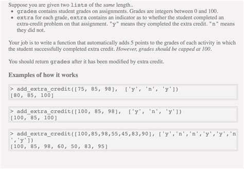 Solved Suppose You Are Given Two Lists Of The Same Length
