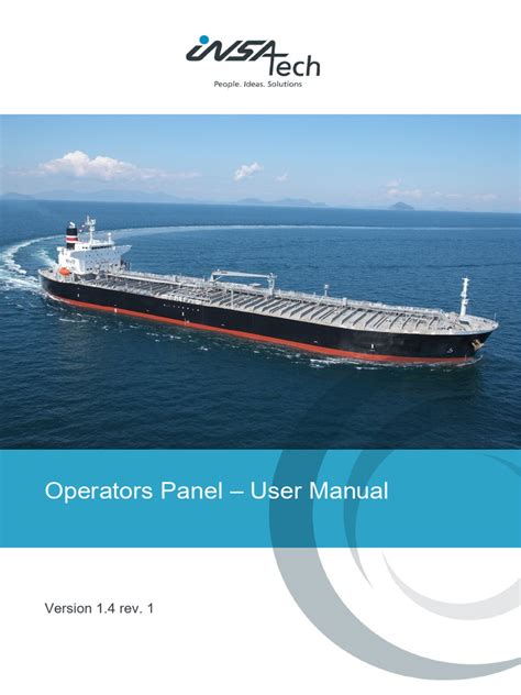 Operators Panel User Manual 1 4 Pdf Fuel Economy In Automobiles