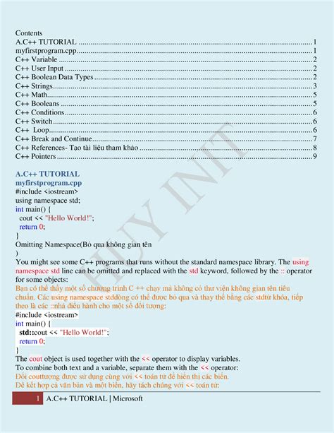 Kiến Thức Basic C đọc Lướtw3school Quản Trị Chiến Lược Ptit