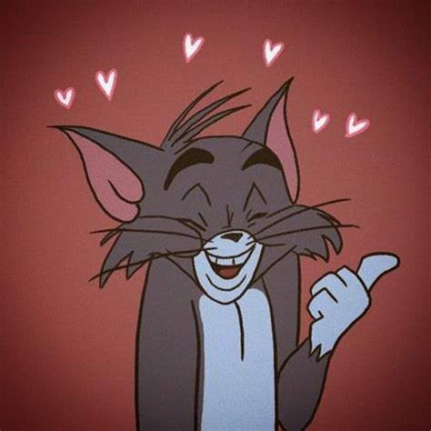 Tom And Jerry Heart Eyes
