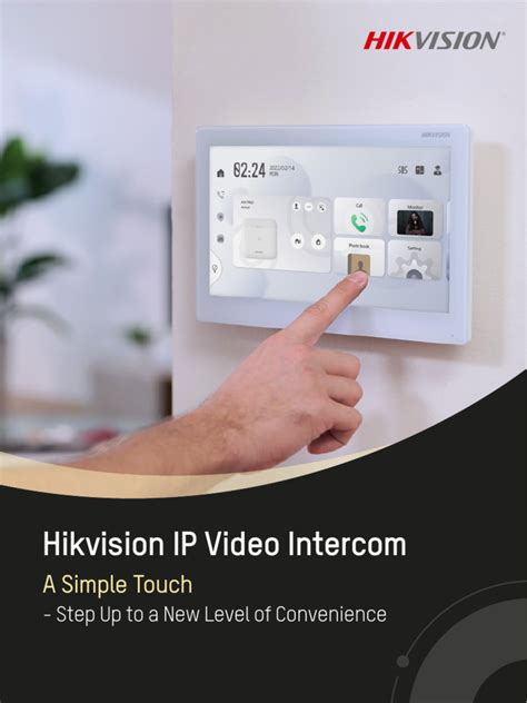 Ip Video Intercom Brochure 210x285mm Pdf