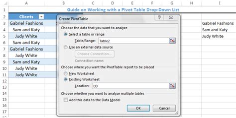 Here Is A Guide On Working With A Pivot Table Drop Down List Excelchat