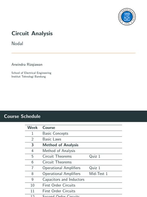 module 3 nodal analysis pdf electrical network network analysis