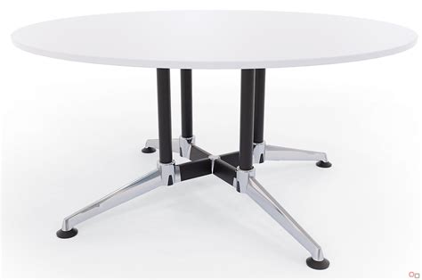 modulus 4 posts round meeting table 1400 boardroom tables