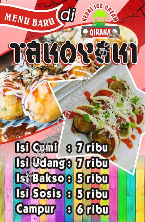 Isi Brosur Makanan Coretan