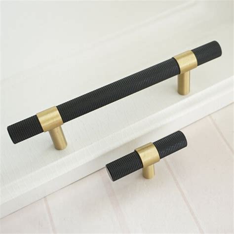 Brass Knobs Pulls Black Round Door Knobs Pulls Handles Drawer Etsy
