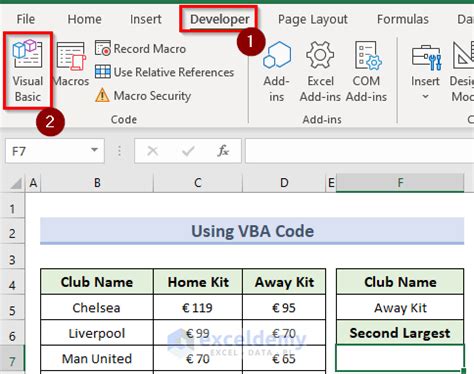 How To Find Second Largest Value With Criteria In Excel