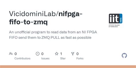 Github Vicidominilabnifpga Fifo To Zmq An Unofficial Program To