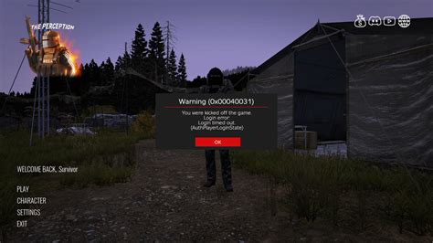 how to fix authplayerloginstate r dayz