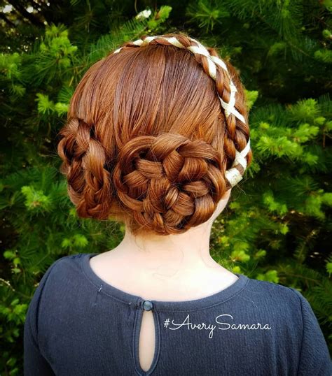 Princess Leia Hair Star Wars Hair Princess Leia Endor Laced Braids