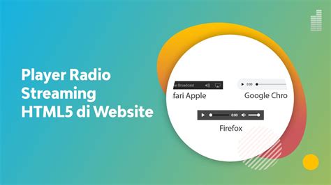 Player Radio Streaming Html5 Di Website Broadcastindo