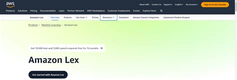 TUTORIAL ON BOT DEVELOPMENT USING AMAZON LEX BI Consulting Services
