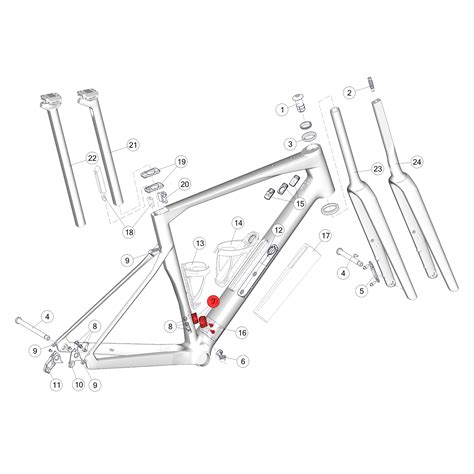 Bmc Soporte Y Tapa De Desviador Para Roadmachine 2024 30006249