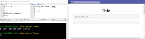 Asciidoctor Pdf Better Way To Include Content As Is With Asciidoc