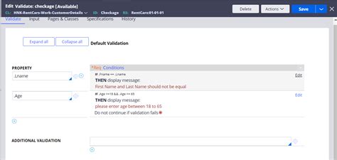 Pega Setting Up Validations For Properties In A Process Category
