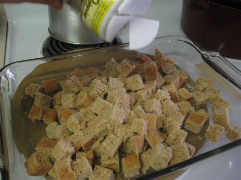 Safely Gathered In How To Make Croutons