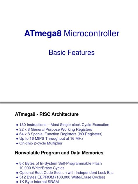 Atmega 8 Pdf Analog To Digital Converter Electronic Design