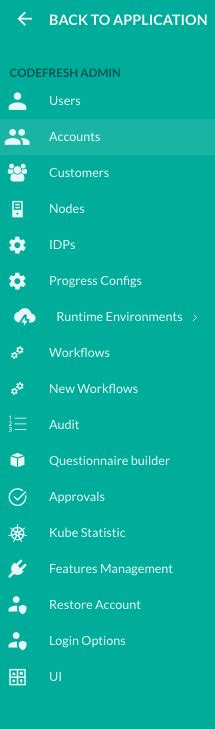 Codefresh On Premises Platform Account And User Setup · Codefresh Docs