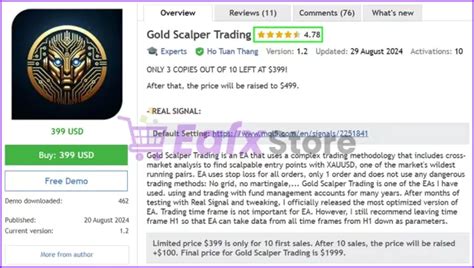 Gold Scalper Trading EA V MT FREE DOWNLOAD