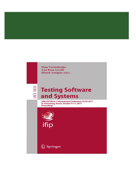 Download Ebooks File Testing Software And Systems All Chapters Pdf Project Gutenberg Indemnity