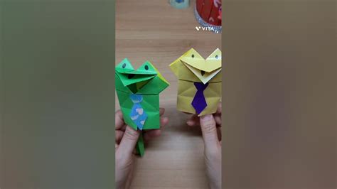 말하는 개구리 종이접기 Youtube