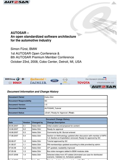 03 autosar tutorial download free pdf systems engineering