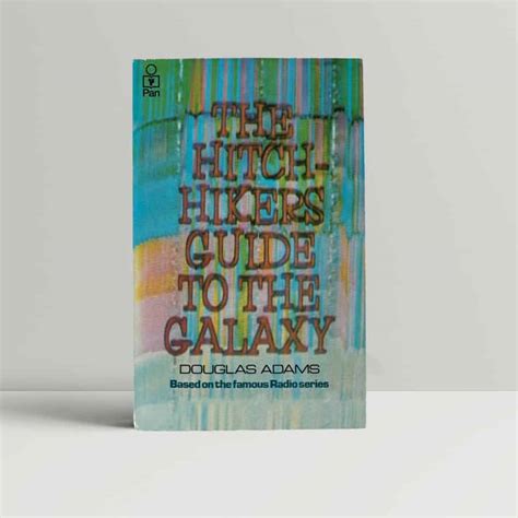 Douglas Adams The Hitch Hikers Guide To The Galaxy Signed
