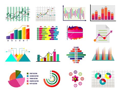 Premium Vector Statistic Diagram Chart Colorful Diagram Chart Graph Elements Vector Business