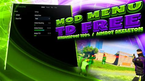 Mod Menu Fivem TD Free ESP Visuals Box Skeleton No Recoil STREAMSPOOF UNDETECTED