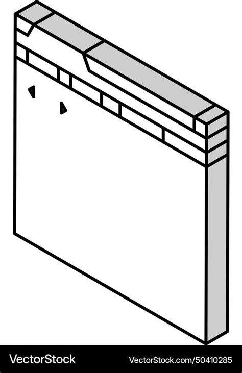 Database Scripts Isometric Icon Royalty Free Vector Image