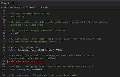 Mysql中文乱码修改charactersetservermysql Character Set Server Csdn博客