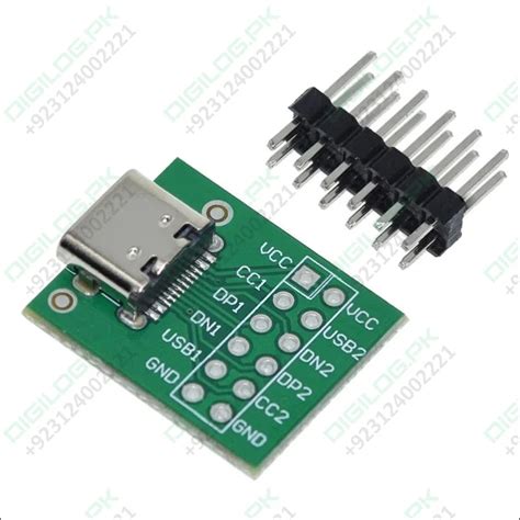 Type C Usb Female To Dip Pcb Breakout Board Simple Solution For
