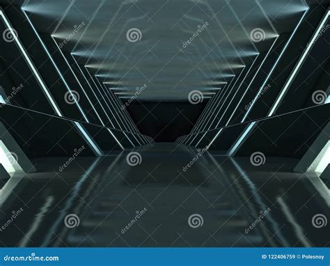 Abstract Modern Architecture Background 3d Rendering Stock Illustration Illustration Of