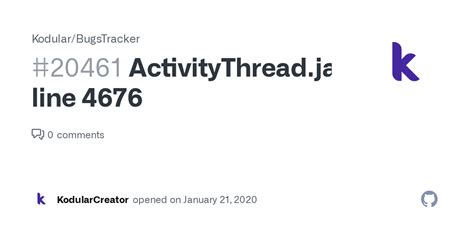 ActivityThread Java Line Issue Kodular BugsTracker GitHub