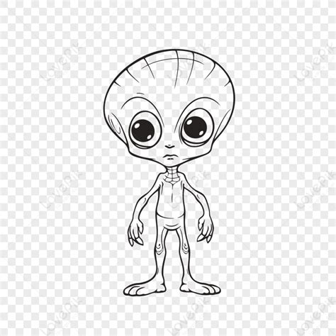 아이들을 위한 외계인 색칠공부 벡터머리카락머리소음 없음 Png 일러스트 무료 다운로드 Lovepik
