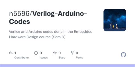 GitHub N5596 Verilog Arduino Codes Verilog And Arduino Codes Done In The Embedded Hardware