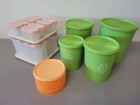 Tupperware Containers Rotating Spice Container Set Prime Time Auctions Inc