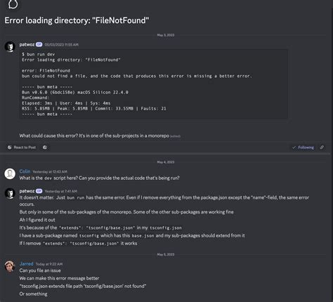 Better Error When `extends` Is Not Found Filenotfound · Issue 2804