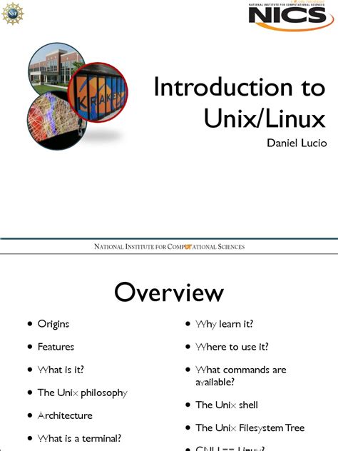 Introduction To Unixlinux Daniel Lucio Pdf Computer Terminal Unix