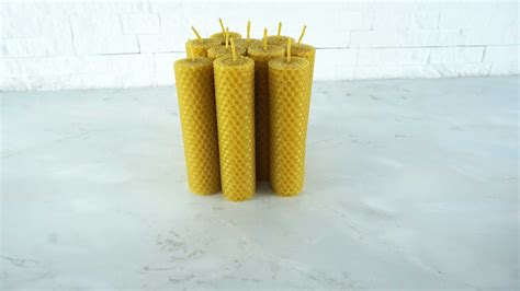 Набор свечей из вощины 10шт воскові свічки свічки із вощини 280 грн Поделки рукоделие