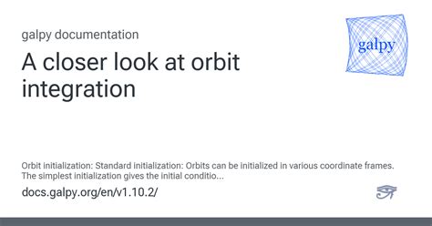 A Closer Look At Orbit Integration — Galpy V1 10 2 Documentation