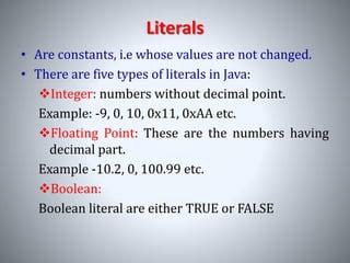 JAVA PROGRAMMING PPT
