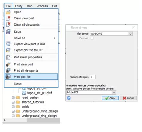 geovia surpac plotting tips and tricks