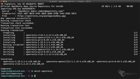 Install OpenResty On CentOS Via Dnf OpenResty Official Blog
